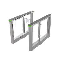 China SUS304 Optical Swing Barrier Turnstile Waist Height Full Automatic for sale