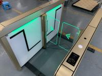 China LD-S708 Optical Speedlane Turnstile , Full Height Pedestrian Turnstiles for sale