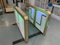 China LD-S708 Optical Speedlane Turnstile , Full Height Pedestrian Turnstiles for sale