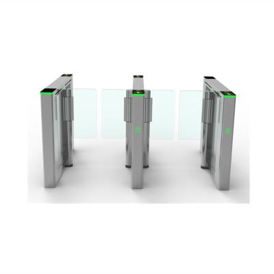 China AC110V 600mm Pass Width Automated Turnstile Gate with Card Reader 304 Stainless Steel for sale