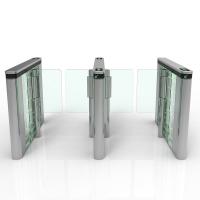 China Fingerprint Slim Speed Gate Turnstile DC Motor Face Recognition Access Control System for sale