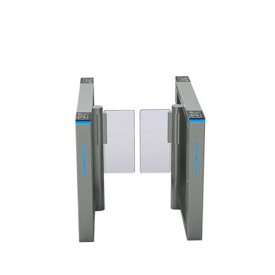 China Custom Single Electronic Turnstile Gates Auto Servo Motor Construction Site Turnstiles for sale