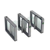 China 2022 New Design Tripod Turnstile Gate Portable And Good Looking Slim Automatic Swing Gate for sale