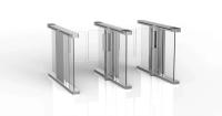 China Automatic DC Face Recognition Turnstile Brushless Motor 500mm Speed Gate Access Control for sale