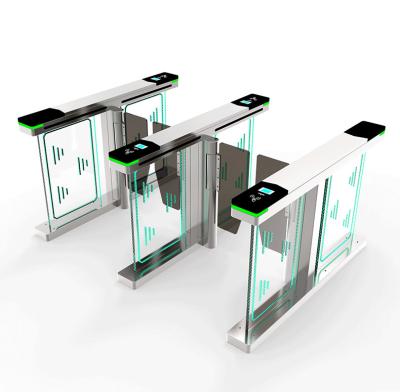 China Barcode Scanner Speed Gate Turnstiles QR Code Reader Coin Operated Turnstile for sale