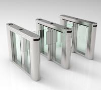China SS304 Swing Turnstile Gate 600mm Passage Width Fast Speed Security Access Control for sale