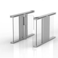 China Automatic Pedestrian Swing Barrier Turnstile 900mm Width Access Control Swing Gate for sale