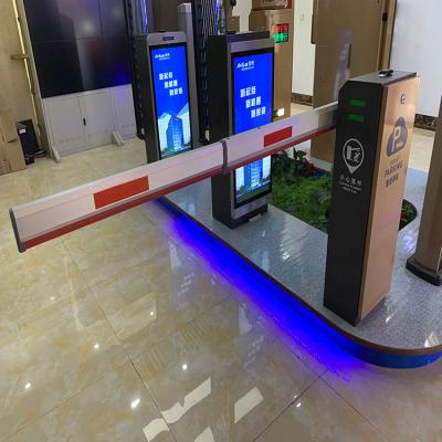 China 6m Straight Arm Automatic Barrier Gate with Variable Frequency Controller 220V for sale