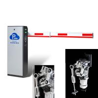 China Electric 110V LPR Parking System DC 24V , Automatic Traffic Boom Barrier Fast Speed for sale