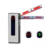 China Economical Straight Boom Car Barrier Gate 140W DC Motor Brushless 220V for sale