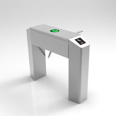 China Stainless Steel Flap Barrier Turnstile BRT Station Tripod Security Gate 1200x280x1000mm for sale
