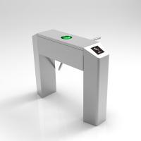 China Full Height Tripod Turnstile Gate 304 Stainless Steel 1200x280x990mm Card Swipe Access Control for sale