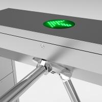 China Subway Security Tripod Full Height Turnstile , Access Control Wheel Mechanical Turnstile for sale