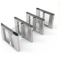China Pedestrian Office Security Gates Swing Barrier RS232 Access Control Gate for sale