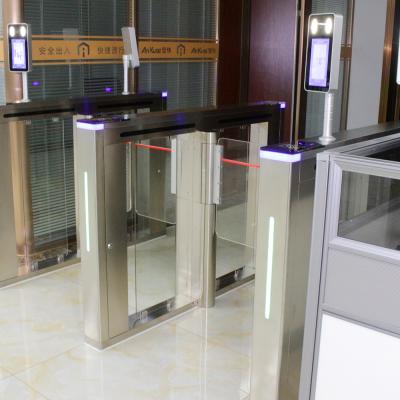 China Outdoor Swing Gate Turnstile Access Control 1100mm Width DC24V Motor for sale