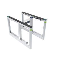 China Stainless Steel Swing Barrier Gate 600mm DC24V Motor Supermarket Entrance Turnstile ISO9001 for sale