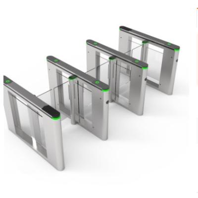 China High Speed Office Security Gates Mechanical Swing Gate With Servo Motor 50W for sale
