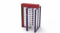 China Full Height Security Turnstile RS485 2300mm High Pedestrian Access Control Gate for sale