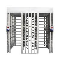 China Security Flexible Electronic Turnstile Gates , Acrylic Arm Rotating Security Gates for sale