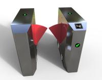 China Full Automatic Half Height Turnstile , Stainless Steel 316 Gate Barrier System for sale
