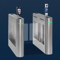 China Customized Face Recognition Turnstile 50/60Hz 110-220V Stainless Steel Access Control for sale