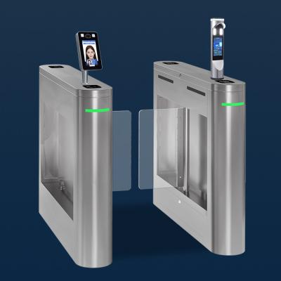 China Customized Face Recognition Turnstile 50/60Hz 110-220V Stainless Steel Access Control for sale