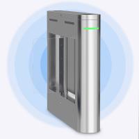 China Temperature Measurement Face Recognition Turnstile With 0.3-1.5m Distance for sale