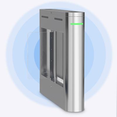 China Customized Face Recognition Turnstile 0.2s Recognition Speed 110V-220V Stainless Steel Pedestrian Security Gate for sale