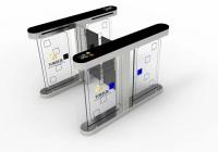 China SUS304 Optical Swing Barrier Turnstile Waist Height Full Automatic For Supermarket for sale