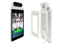China 8 Inch Linux Face Recognition Terminal with Fever Detection 0.3s Recognition 24000 Face Capacity for sale