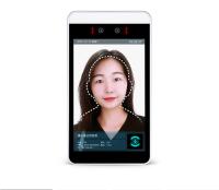 China Office Wall-Mounted Face Recognition Door Lock , Facial Thermometer Scanner for sale