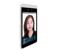 China Office Wall-Mounted Face Recognition Door Lock , Facial Thermometer Scanner for sale