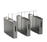 China Anti - Breakthrough Office Building Turnstile RFID Card With LED Direction Indicator for sale