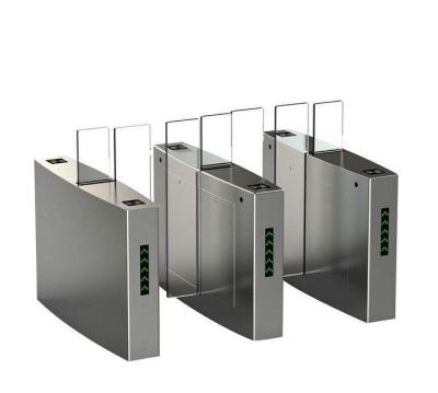 China Anti - Breakthrough Office Building Turnstile RFID Card With LED Direction Indicator for sale