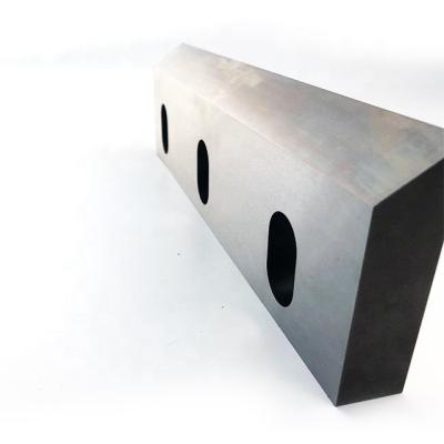 China 57 HRC 6CrW2Si Crusher Machine Blade Brush Chipper Knives For Wood Crusher for sale
