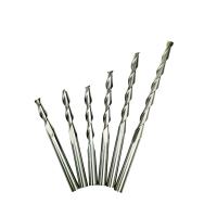 China 8mm 5/16 Alloy Spiral Milling Cutter 35 Degree Copper Coating End Mill Helix Angle for sale