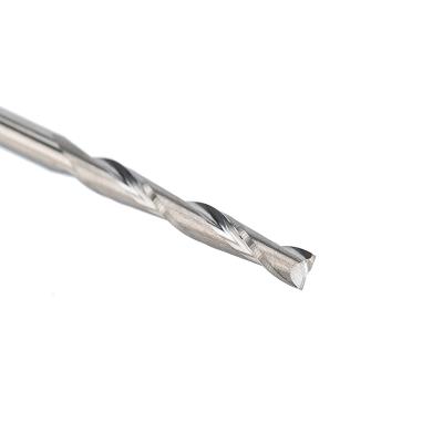 China 5/16 8mm High Helix End Mill Aluminum Helix  Corner Radius Milling Cutters 35 Degree for sale