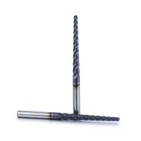 China HRC55 25mm 12mm Roughing Long Carbide End Mills AlTiSiN for sale