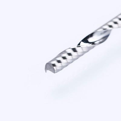 China 10mm 3/8 Roughing Spiral Milling Cutter 10mm Carbide End Mill HRC55 for sale