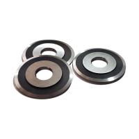 China Welded Silver Decorative Rotary Cutter Blades Sheet Metal Cutting Saw for sale
