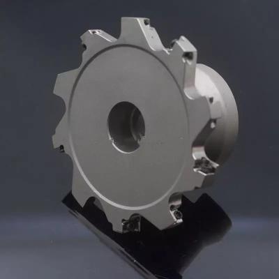 China 4 Flutes Ball End Carbide Formed Milling Cutter Silver Finish for sale
