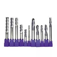 China 3.5MM Flute Alloy Milling Cutter 10mm Length Roughing End Mills For Steel for sale