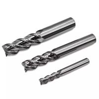 China 4 Flute 6MM D2 High Speed Steel Milling Cutters Heat Resistant for sale