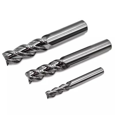 China 4 Flute 6MM D2 High Speed Steel Milling Cutters Heat Resistant for sale