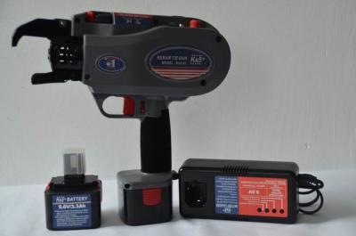 China Auto Rebar Tier Tying Machine Tool High Efficiency 2 Or 3 Knots With DC Charger for sale