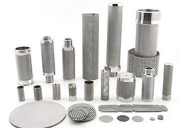 China Cylindrical Metal Sintering Wedge Wire Strainer Filtration To Purify Sieve Residue for sale