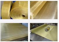 China AntiCorrosion Copper Woven Wire Mesh Pure 99.5% Cu+Sn+P 8% Tin Sn for sale