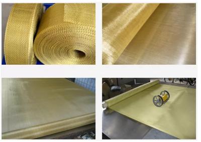 China AntiCorrosion Copper Woven Wire Mesh Pure 99.5% Cu+Sn+P 8% Tin Sn for sale