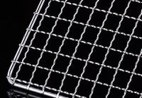 China 201 Stainless Steel Wire Mesh Cooling Rack Outdoor Barbecue Bbq Grill Tray for sale