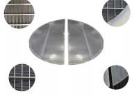China Screen Square Hole Wedge Wire False Bottom For Brewery Mash Tuns for sale